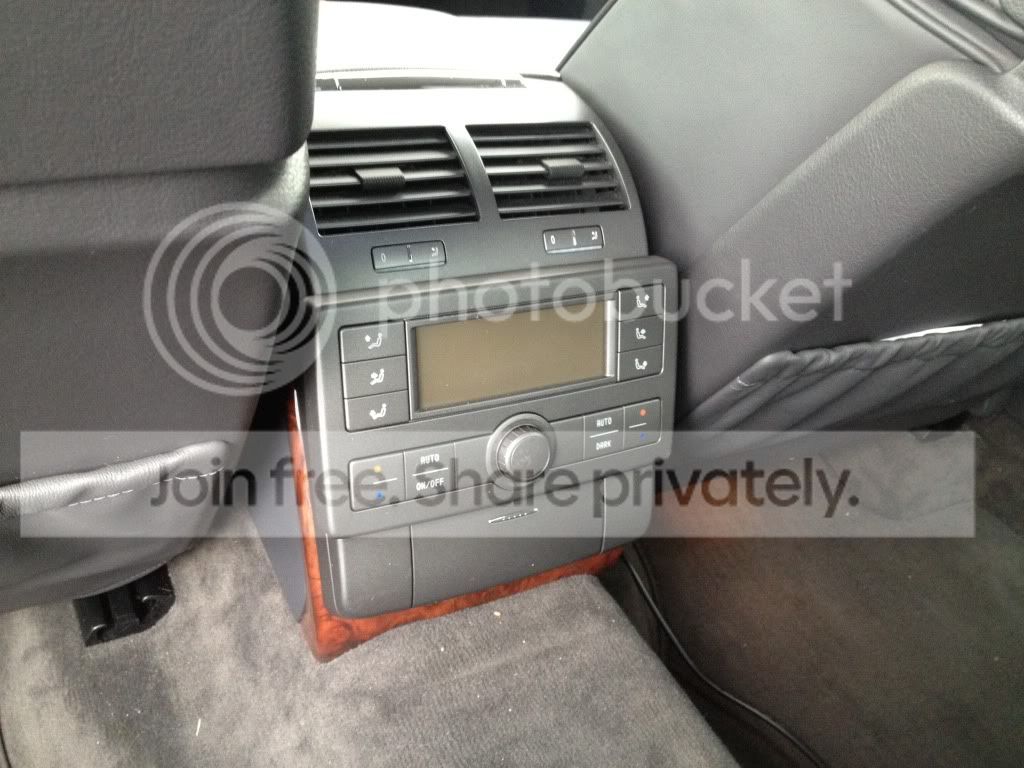 How to retrofit a rear climate control panel (Was: Bud's Phaeton for ...
